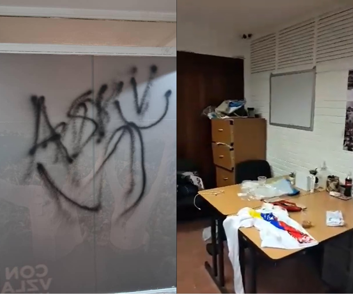Sede del Comando Con Venezuela en El Bejucal fue vandalizada por ...