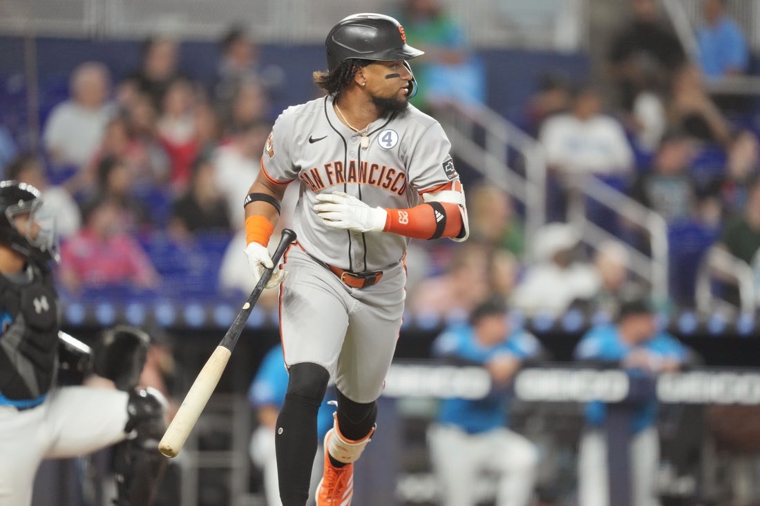 Luis Matos llega a los 100 hits en las Grandes Ligas